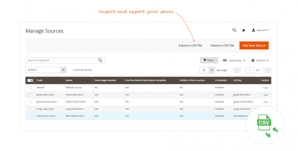Magento 2 - Click and Collect - Extension for Magento