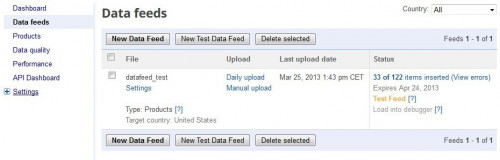 Data Feed Magento extension
